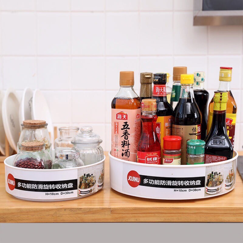 21145, spin kitchen tray, multifunctional rotate tray | Shopee Malaysia