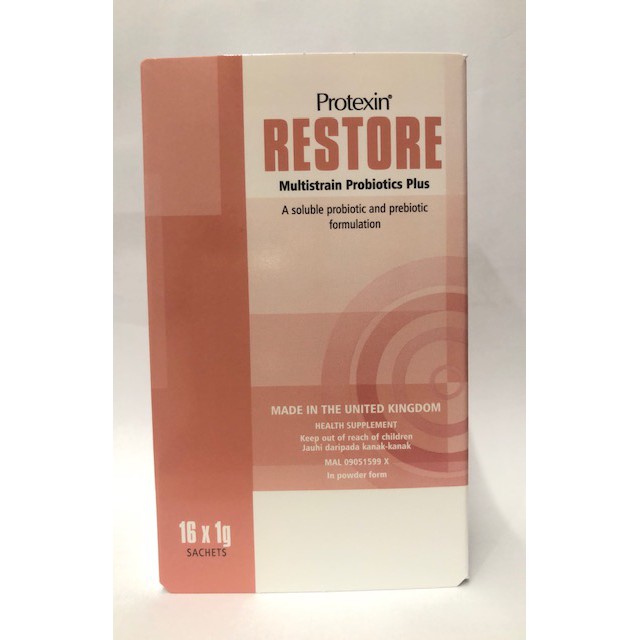 Protexin Restore Multistrain Probiotics Plus 1gx16s | Shopee Malaysia