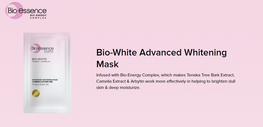 Bio-essence Bio-White Advanced Whitening Mask (23ml) | Shopee Malaysia