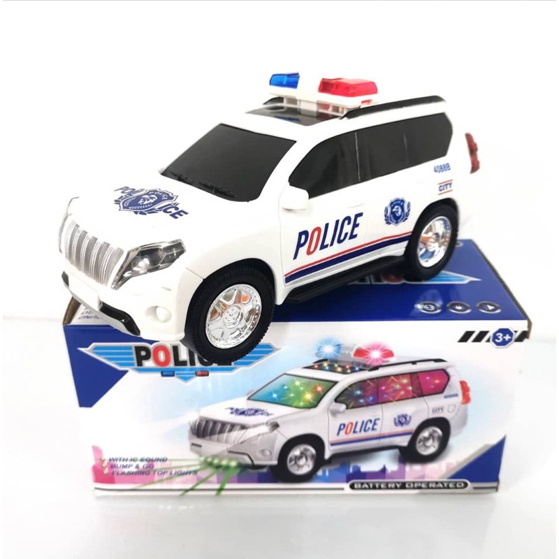 Police Car with Flashing Sound And Light Police Car Toy | Shopee Malaysia