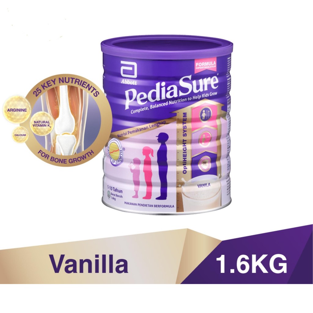 Pediasure Complete - Vanilla 1.6kg | Shopee Malaysia