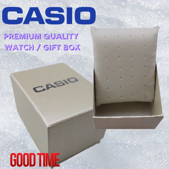 CASIO GENUINE ELEGANT WATCH GIFT BOX / JAM KOTAK / KOTAK JAM / STAND ...