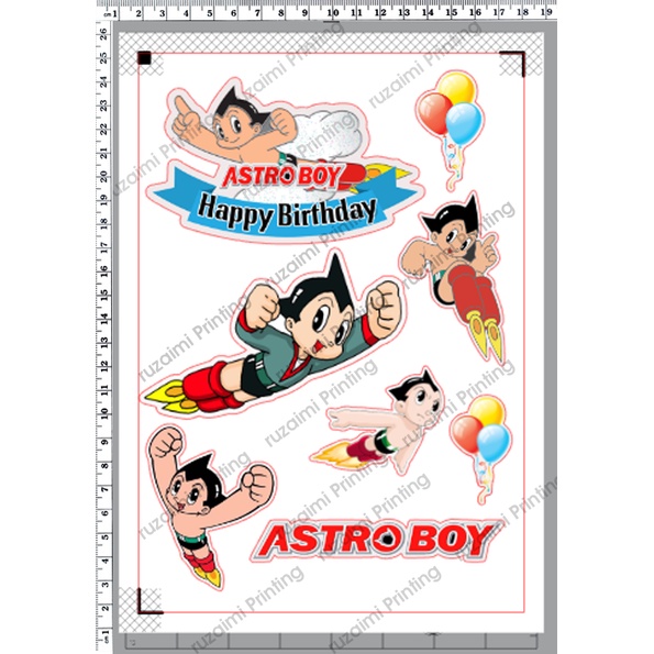 Astro Boy Cake Topper 001 | Shopee Malaysia