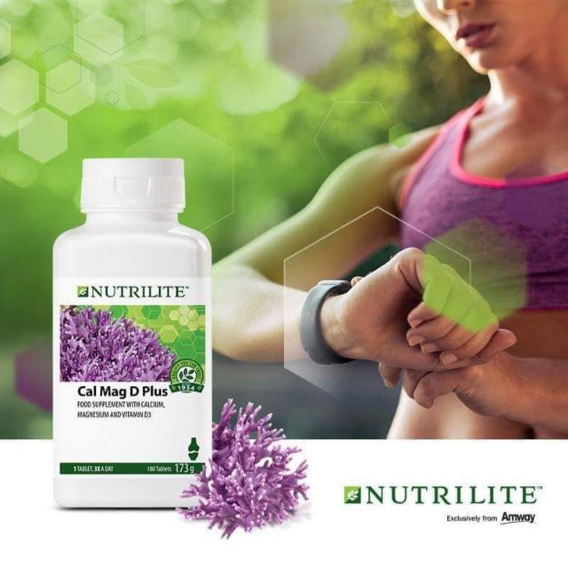 Nutrilite Cal Mag D Plus 180 tablets 100%Original Amway | Shopee Malaysia