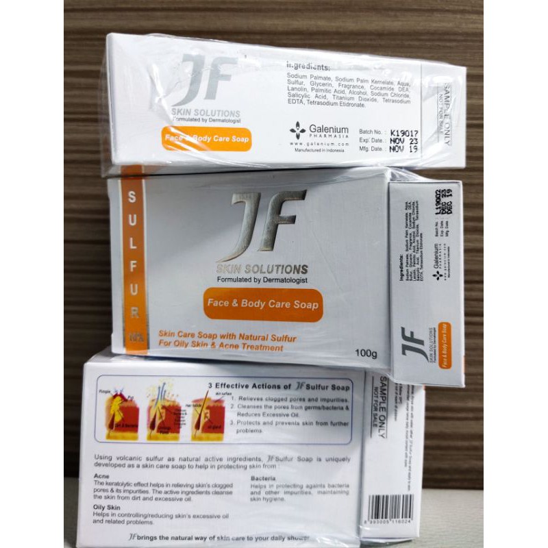 JF Sulfur Soap, 100g+20g | Shopee Malaysia