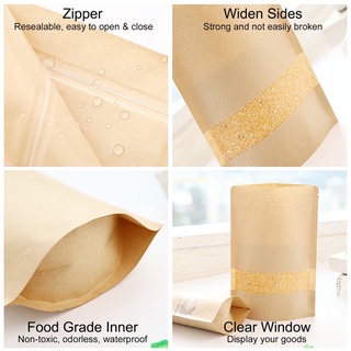 Kraft Paper Zip lock Bag/ Zipper Bag/Zip Lock Bags Doorgift Goodies ...