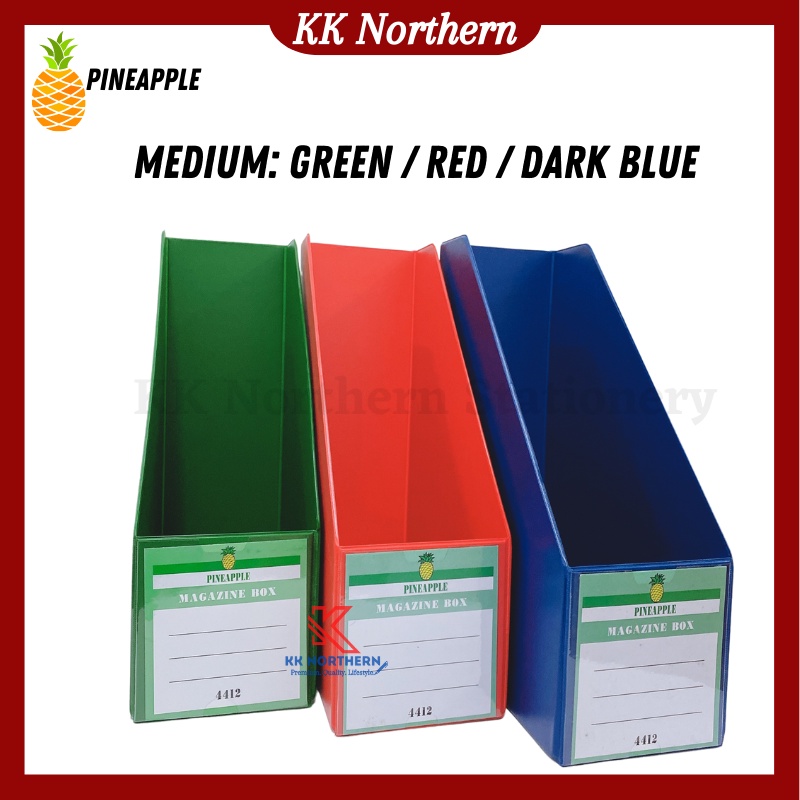 PVC Magazine Box File Holder Desktop Foldable File Holder Filling Case ...