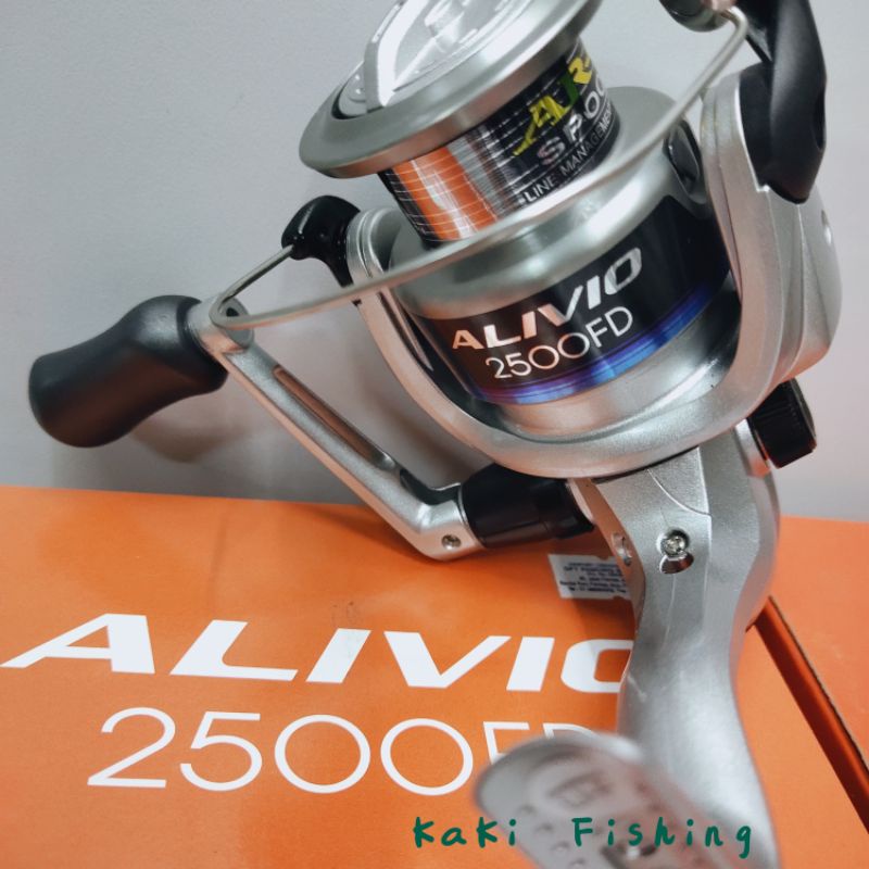 Shimano ALIVIO 2500FD fishing reel original | Shopee Malaysia