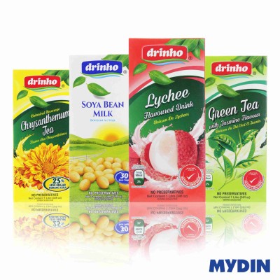 Drinho Flavoured Drink (1L) - 4 Variants | Shopee Malaysia