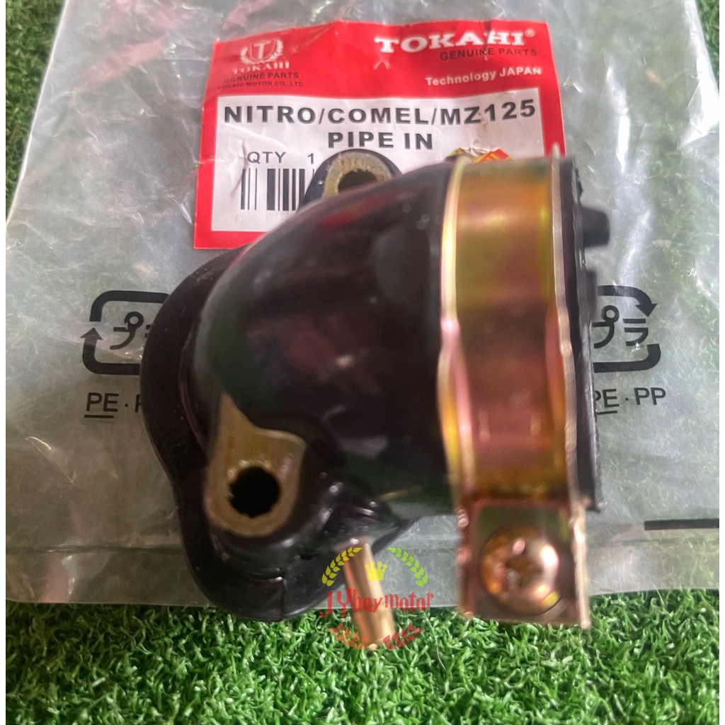 INTAKE PIPE WITH CLIP SYM JET POWER 125 MZ125 MOSKITO COMEL NITRO ...