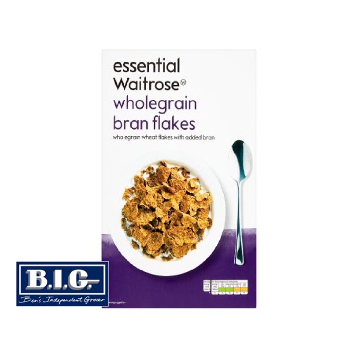 Waitrose Essential Wholegrain Bran Flakes 750g (EXP Apr 2023) | Shopee ...