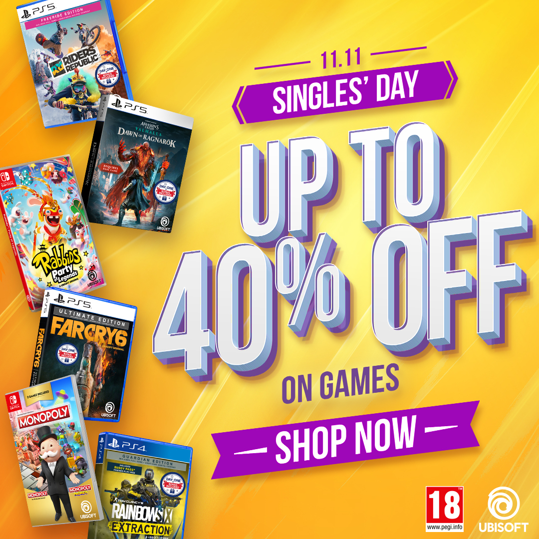 Ubisoft Official Shop Online, November 2022 | Shopee Malaysia