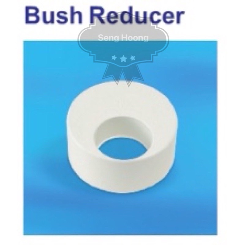 110mm x 56mm UPVC Reducer Bush 4" x 2" 100mm x 50mm Reducing Bush ...