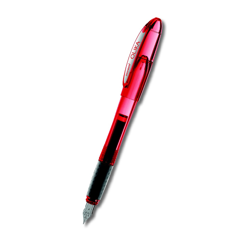 Monami Olika Fountain Pen Fine Point - Red | Shopee Malaysia