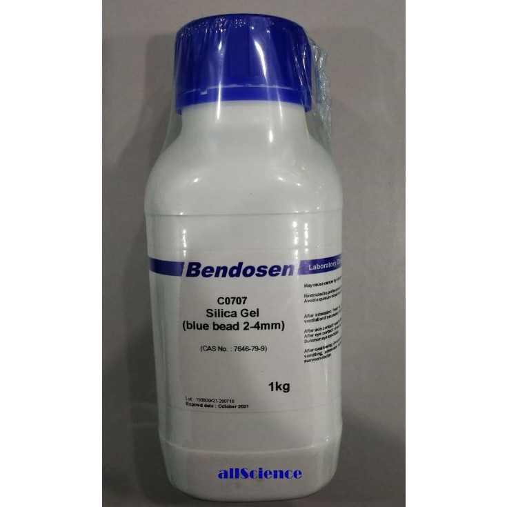 Silica Gel (Blue Bead 2-4mm) 1kg Bendosen | Shopee Malaysia
