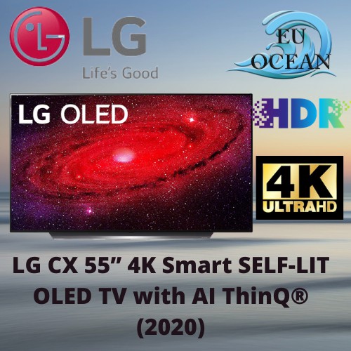 LG CX 55” 4K Smart SELF-LIT OLED TV with AI ThinQ® (2020) | Shopee Malaysia