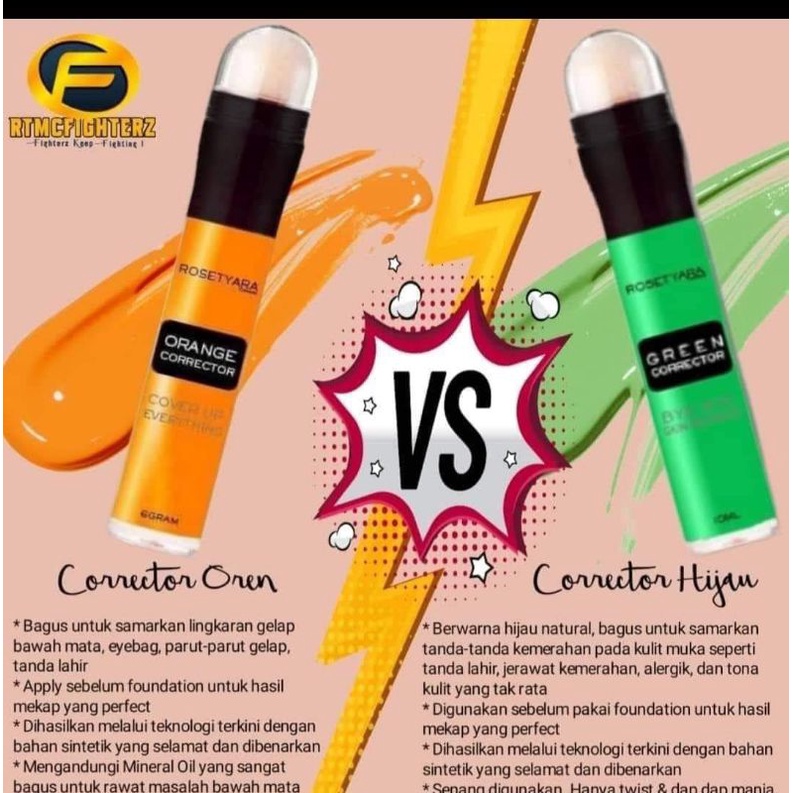 CORRECTOR OREN ROSETYARA | Shopee Malaysia