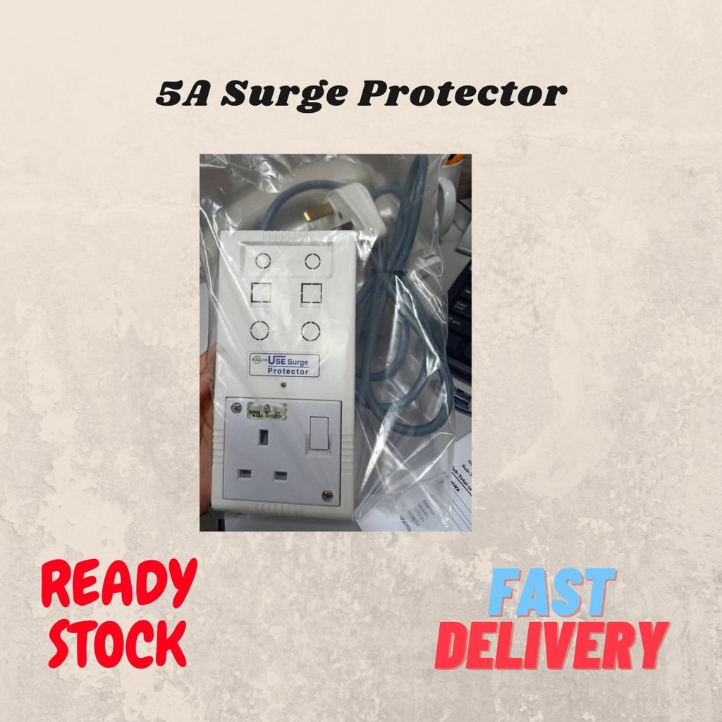AC 230V Power Socket Surge Protector | Shopee Malaysia