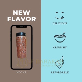 [TOP 1] CHOCOLATE Chocojar premium tanpa sticker / cocojar / choco jar ...