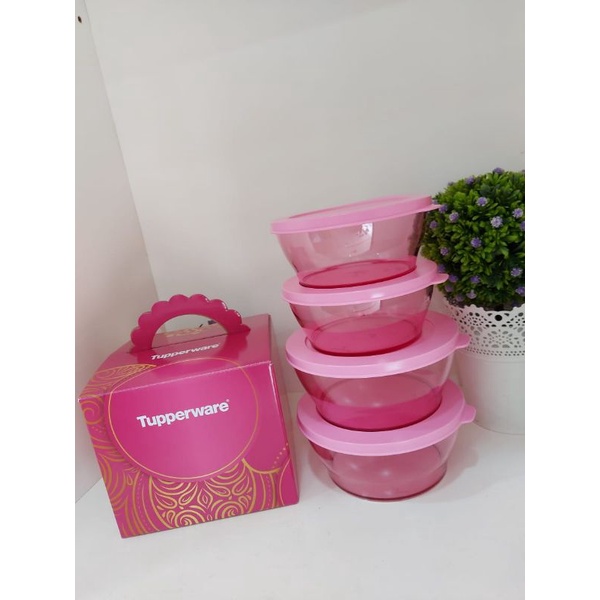 Tupperware Clear Bowl Gift Set | Shopee Malaysia