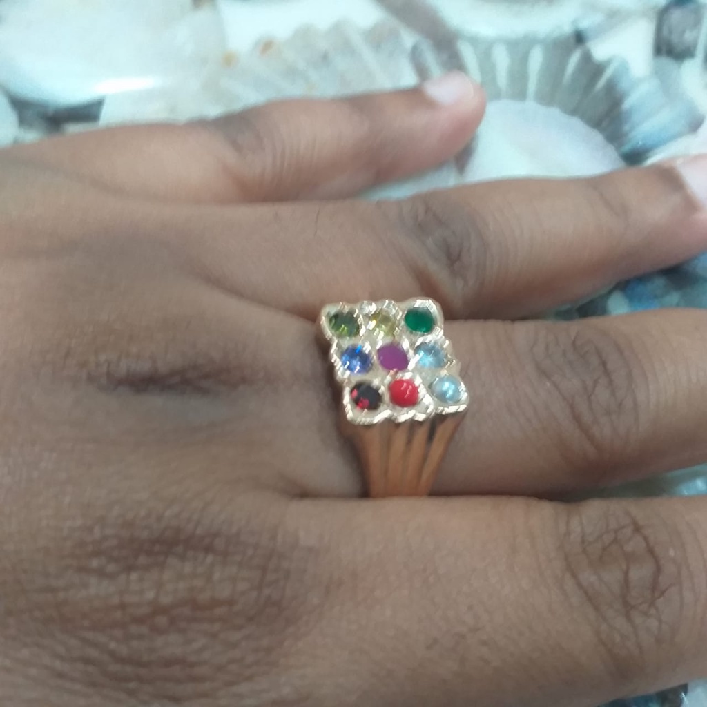 Navaratna (9 Stones) Rings Impon ( Ready Stock ) | Shopee Malaysia