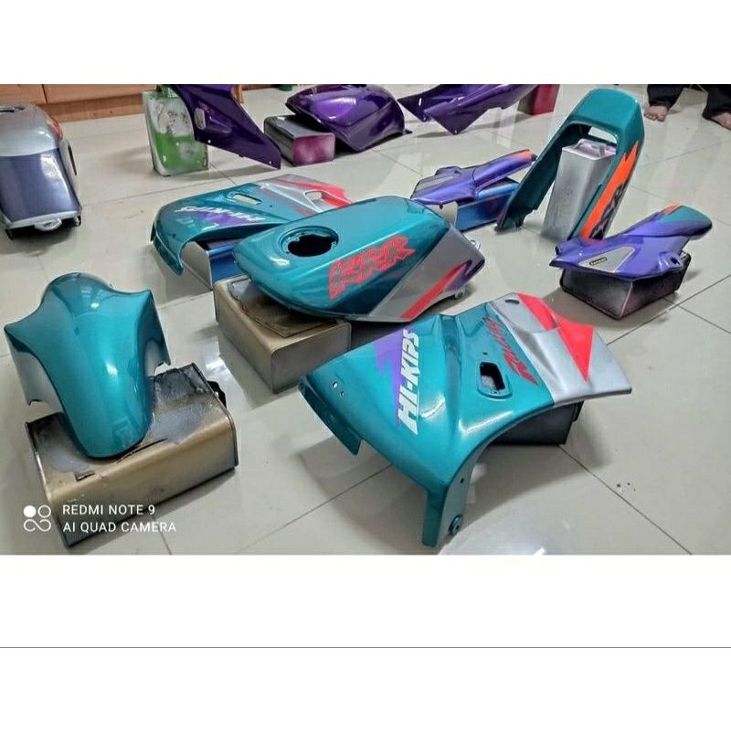 Cover set+Tank Kawasaki Super Kips Cyclone Zsr THAILAND | Shopee Malaysia