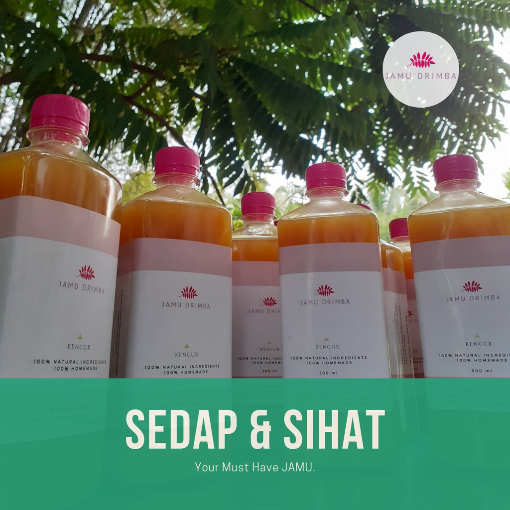 Jus Jamu Asam Kunyit DRimba - Melegakan Lesu Badan - Buang Angin - Jamu ...