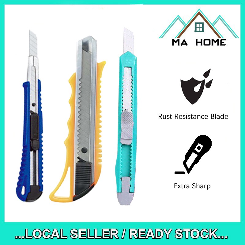MA Home Small Size Mini DIY Art Crafting Paper Cutter Knife Blade Pen ...
