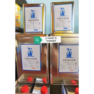 GP THINNER/SOLVENT 3LITRE (606 GRADE) ORIGINAL Minyak Tina (perabut ...
