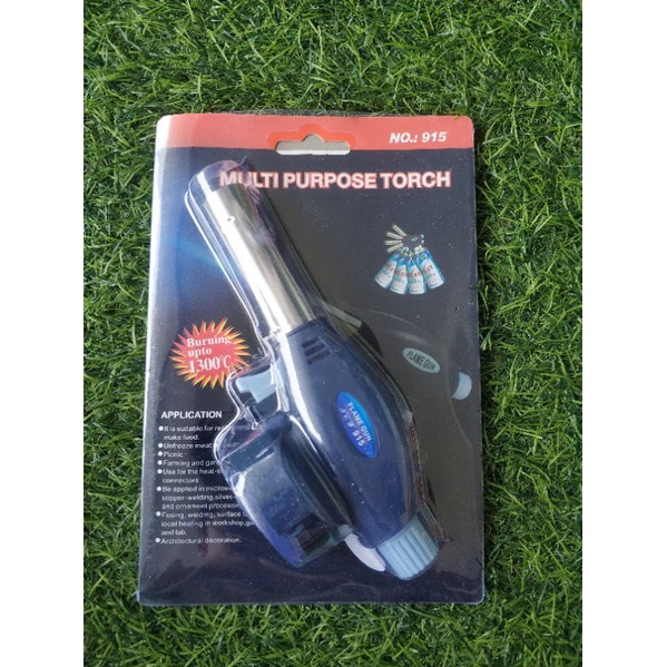 915# Gas Torch Flame Jet Gun Fire Torch Butane Welding Lighter BBQ Auto ...