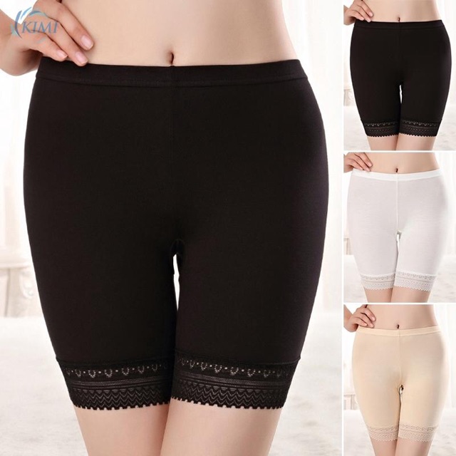 🔥Ready Stock🔥Women Soft Cotton Seamless Safety Short Pants Under Skirt ...