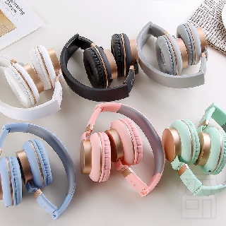 Music Headset GJBY GJ-18, Super Bass Headphone with Mic, Over Ear Cute Earphone For Gaming ...