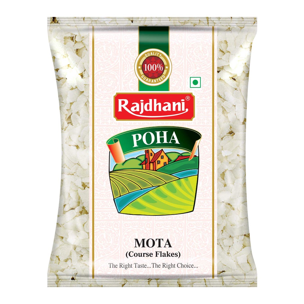 Rajdhani Poha Mota Aval 500g (Coarse Rice Flakes) | Shopee Malaysia