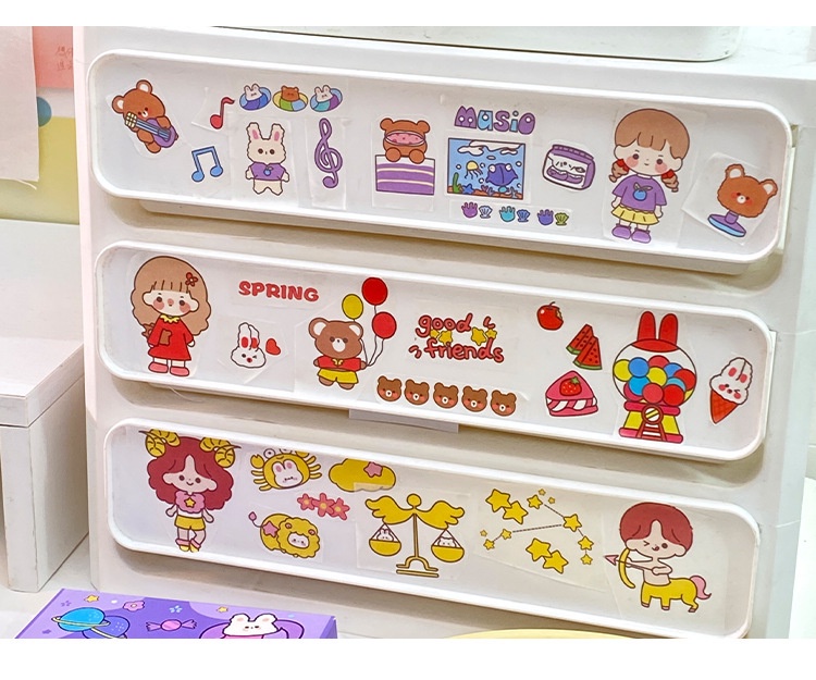50 Non-Repeated Stickers Journal Sticker Handbook Sticker 50 Sticker ...