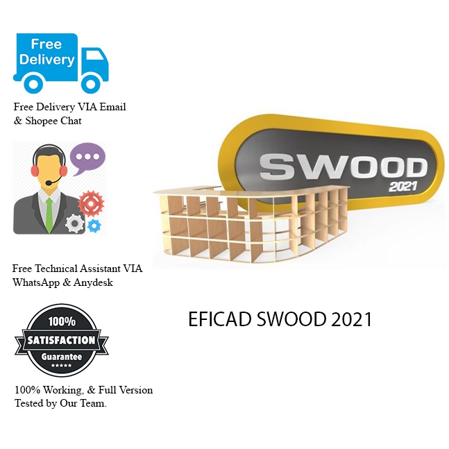 EFICAD SWOOD 2021 For Solidworks SP4 Full Version | Shopee Malaysia