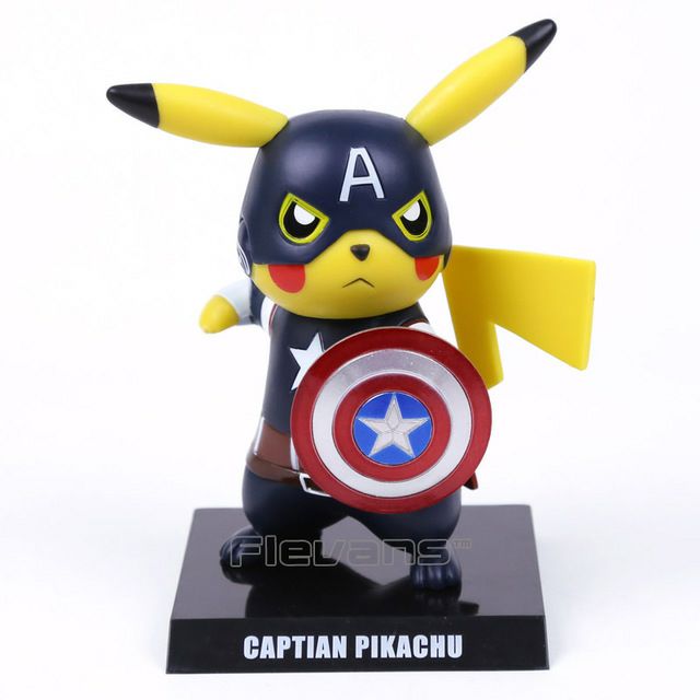 Pikachu Captain America | Shopee Malaysia