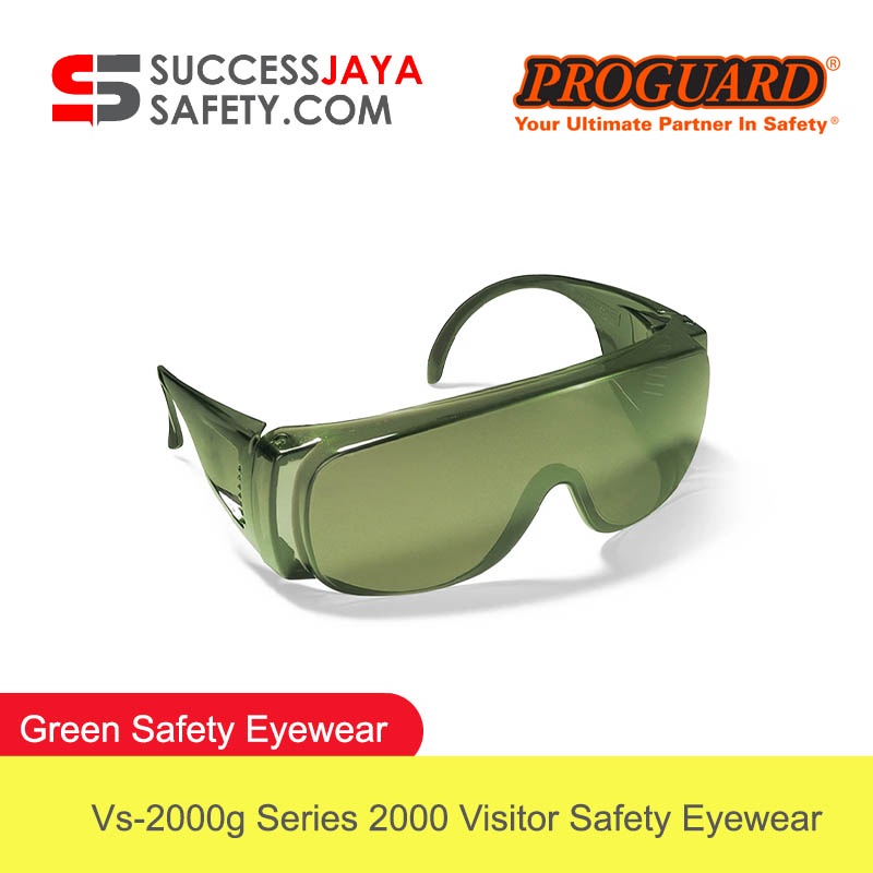 Proguard Vs-2000g Series 2000 Visitor Safety Eyewear Anti-fog Safety ...
