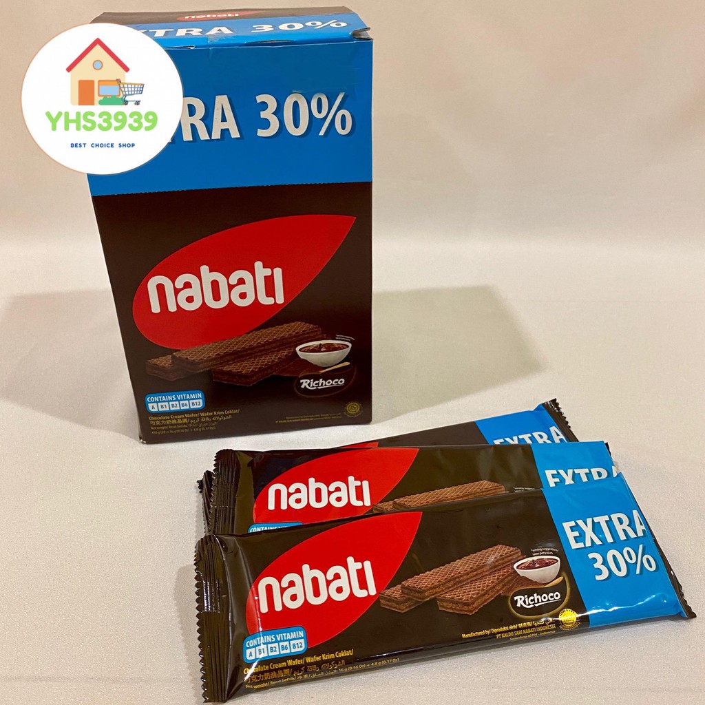 Nabati Richoco EXTRA 30% (20 x 16g + 4.8g ) 410g | Shopee Malaysia