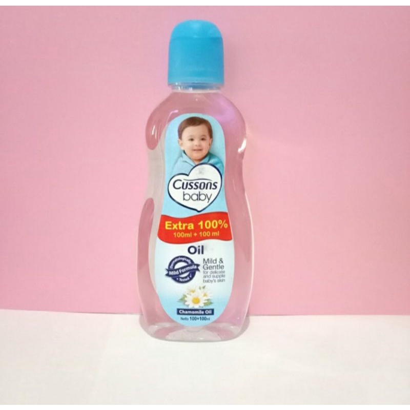 Cussons Baby Oil Extra 100ml + 100ml | Shopee Malaysia
