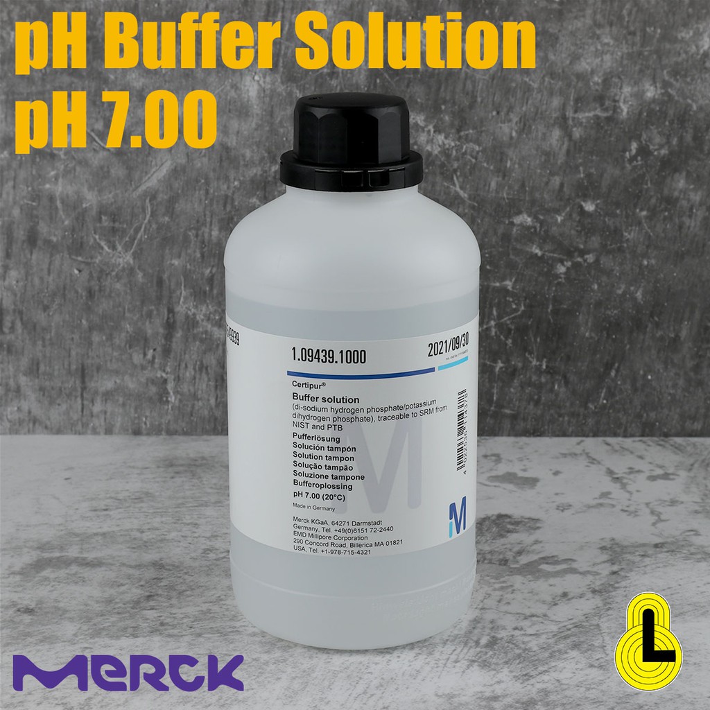 pH Buffer Solution pH 7.00 Merck | Shopee Malaysia