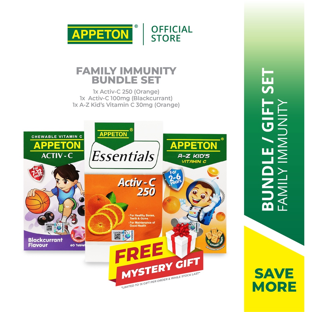 APPETON Family Immunity ( Bundle / Gift Set ) for Immunity ...