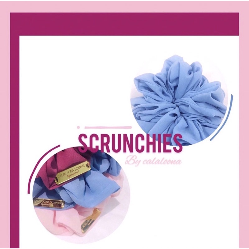 SANGUL SCRUNCHY CHIFFON | Shopee Malaysia