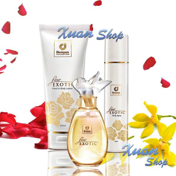 Cosway Designer Collection Fleur Exotic Hand & Body Lotion / Spary ...