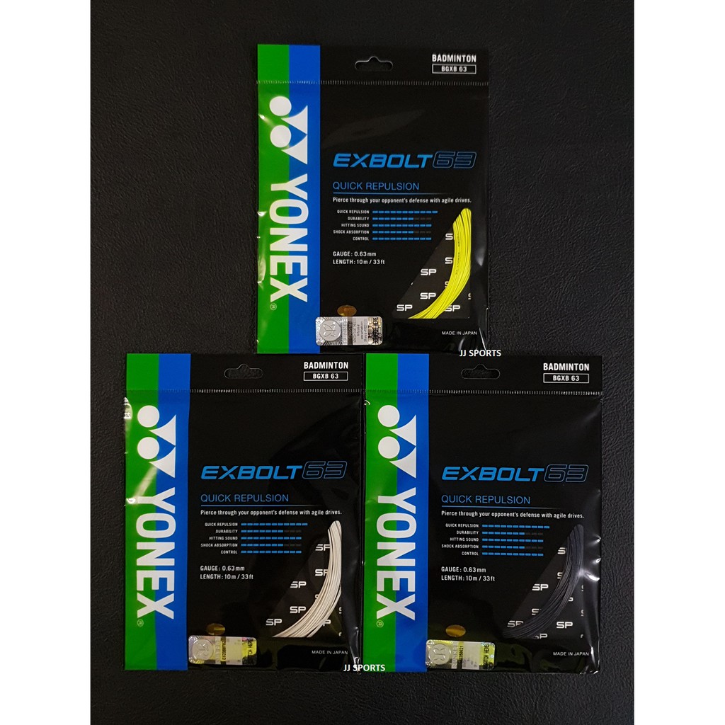 YONEX STRING EXBOLT 63 (ORIGINAL) | Shopee Malaysia