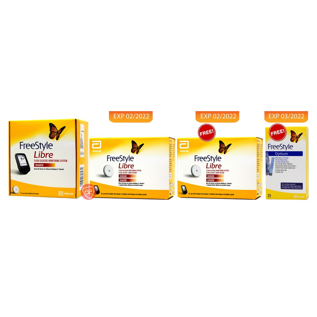 Freestyle libre reader + freestyle libre sensor 1s bundle set | BeeCost