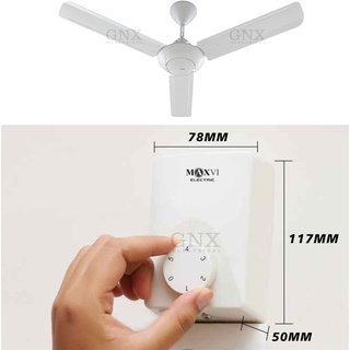 PANASONIC/MAXVI Fan Speed Regulator Switch/5 Speed Control Fan ...