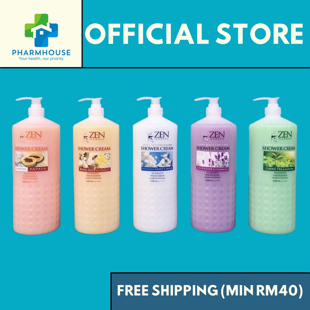 ZEN GARDEN SHOWER CREAM 2100ML | Shopee Malaysia