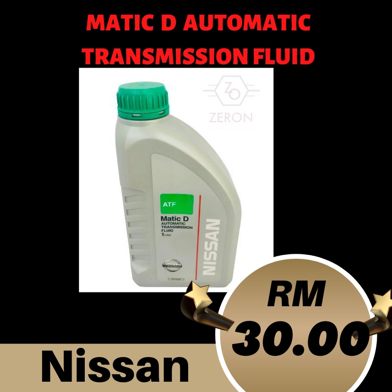 Nissan - Matic D Auto Transmission Fluid 1 Liter 999MPAA100XX | Shopee ...