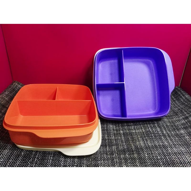 TUPPERWARE Lunch Box - 500ml (1 set) | Shopee Malaysia