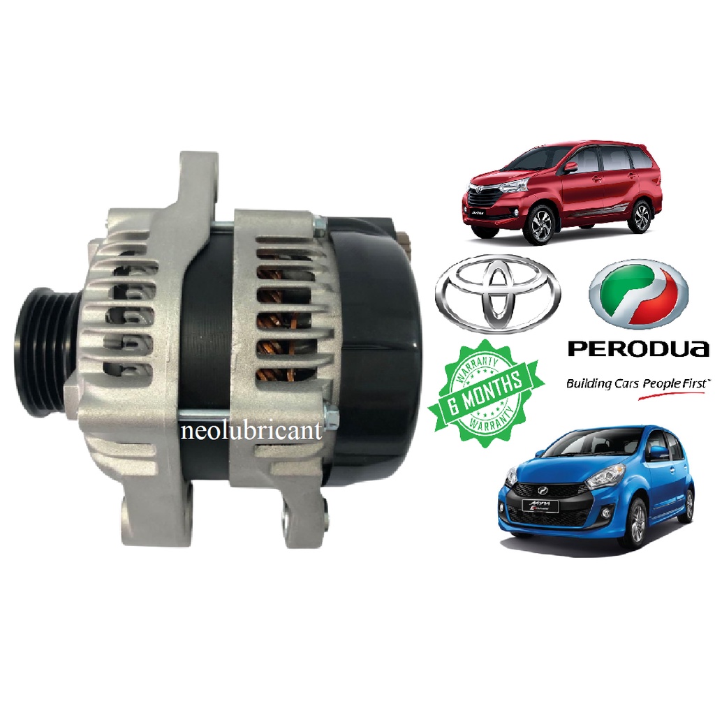Alternator Toyota Avanza 1.3 1.5 F602 F652 Perodua Myvi 1.5 Lagi Best ...
